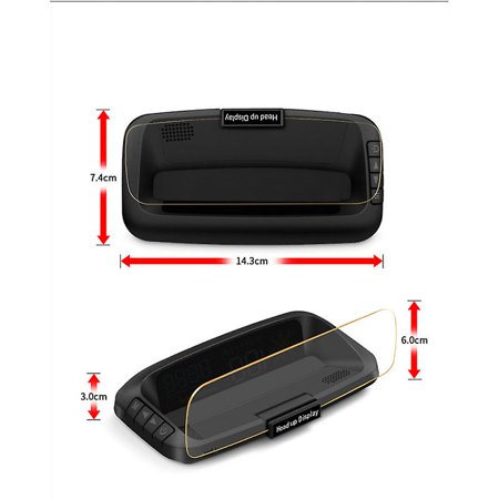 High Definition Universal On-board Display Navigation Projector Head-up ...