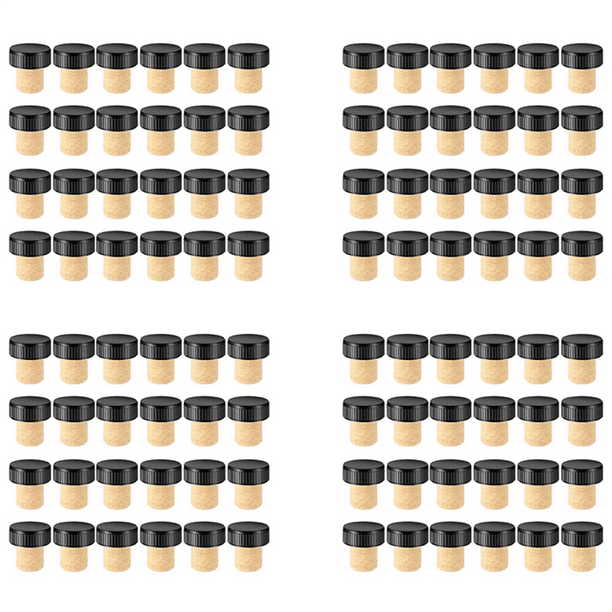 96 Pieces Cork Plugs Cork Stoppers Tasting Corks T-Shape Wine Corks ...