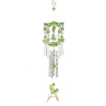 Zingz & Thingz 24" Blue and Sliver Metal Acrylic Celestial Wind Chimes - Walmart.com