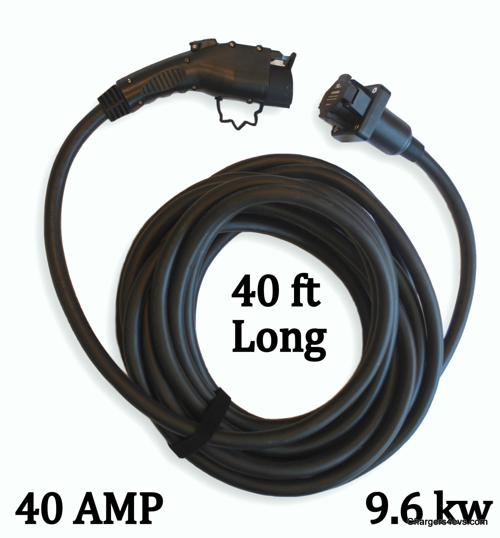 COUPLAGO 40 FT Long 40AMP Rated ( 220V-240V ) EV Charging Extension ...