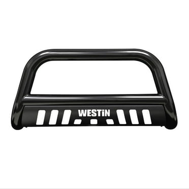 2001-2007 Ford Escape Front Bumper Guard - Black Steel, Stainless Steel ...