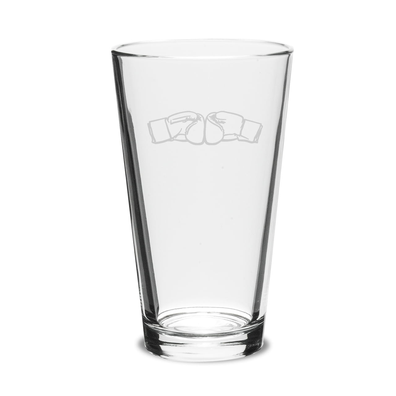 Boxing Gloves Deep Etched 16oz Pub Glass - Walmart.com