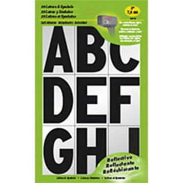 Permanent Adhesive Vinyl Letters and Numbers, 3" - Walmart.com