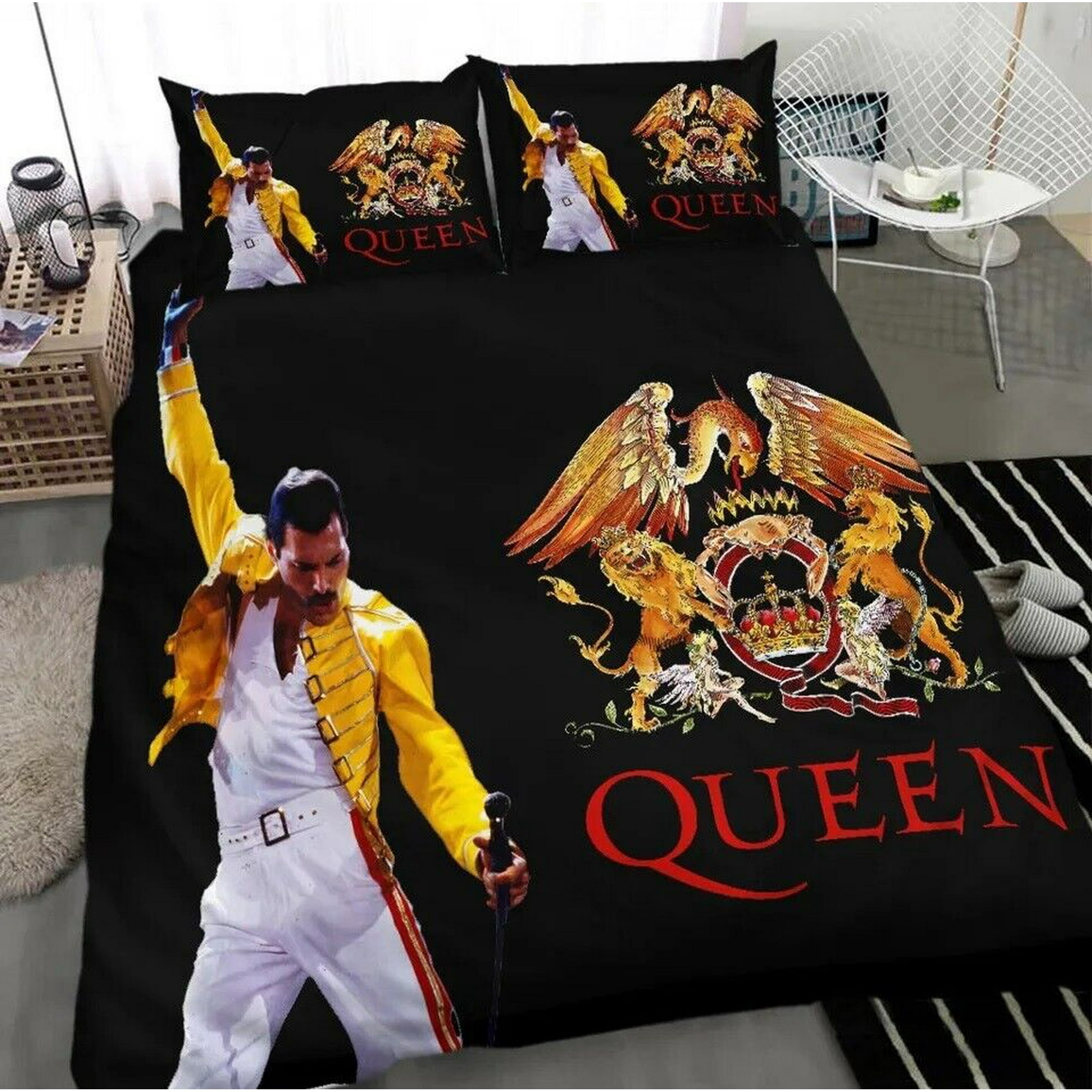Click here for Yingd Freddie Mercury-Bedding Gift 3-Piece Bedding... prices