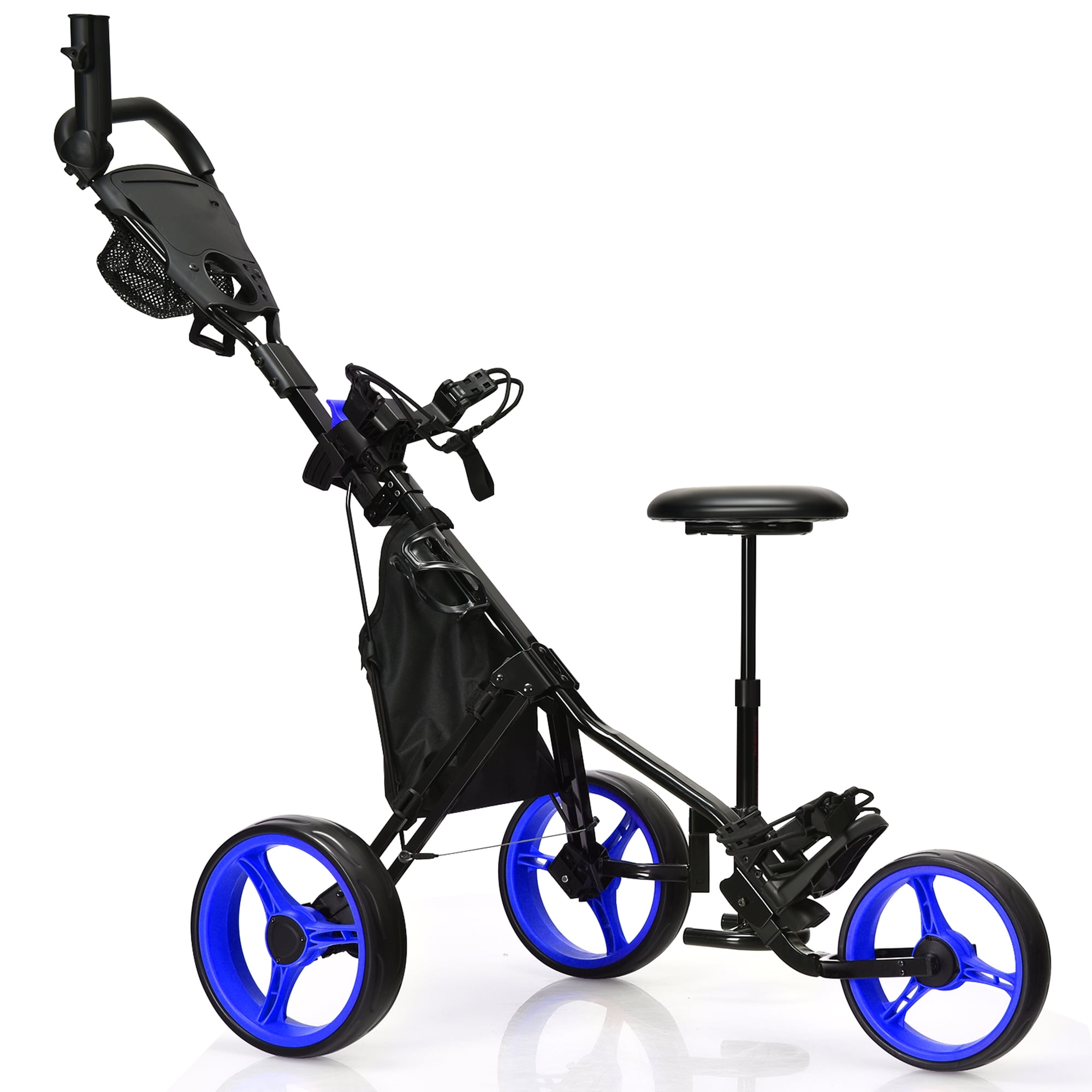 Click here for Gymax 3-Wheel Foldable Golf Push Pull Cart Trolley... prices