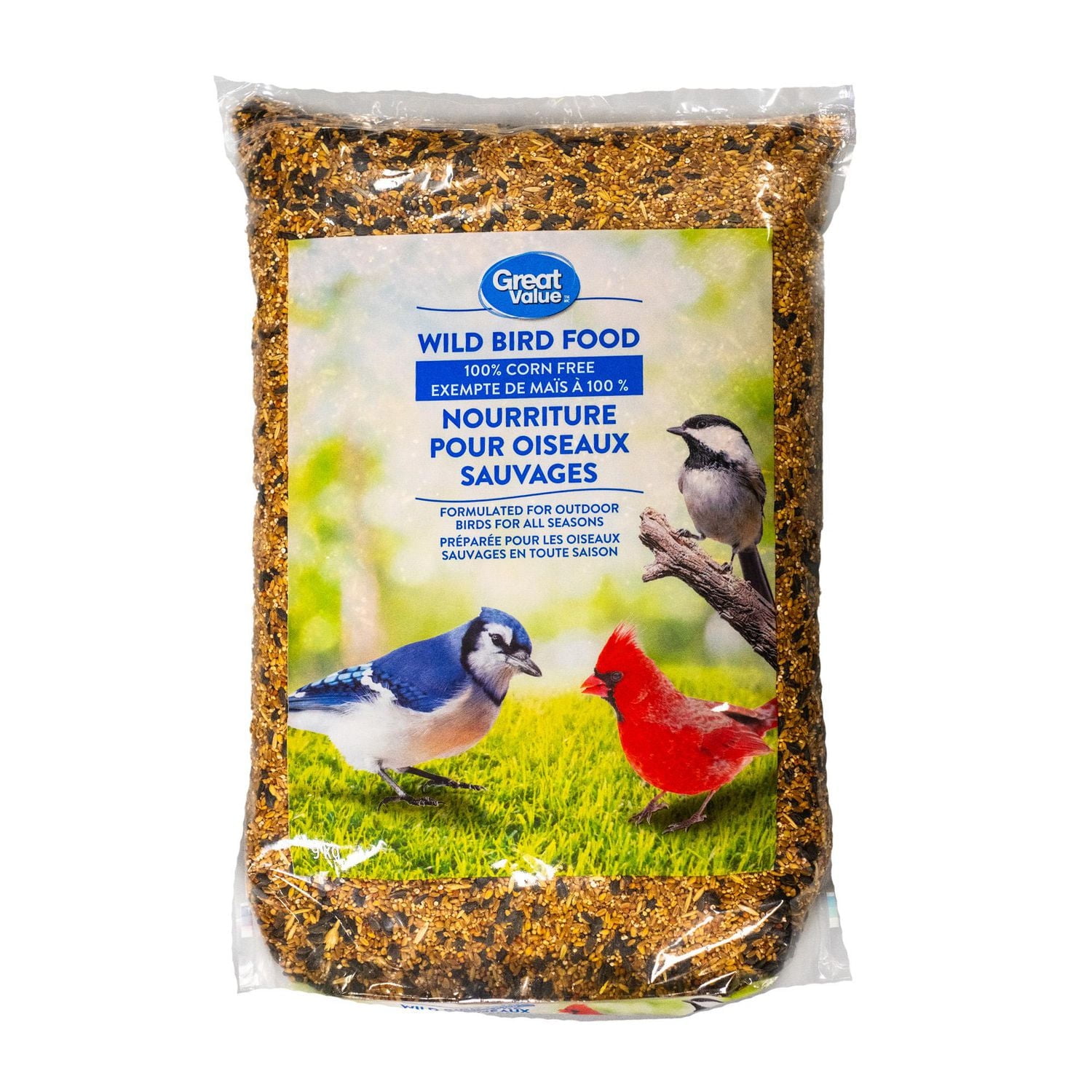 Great Value Wild Bird Food 9kg, GV WILD BIRD 9KG - Walmart.ca