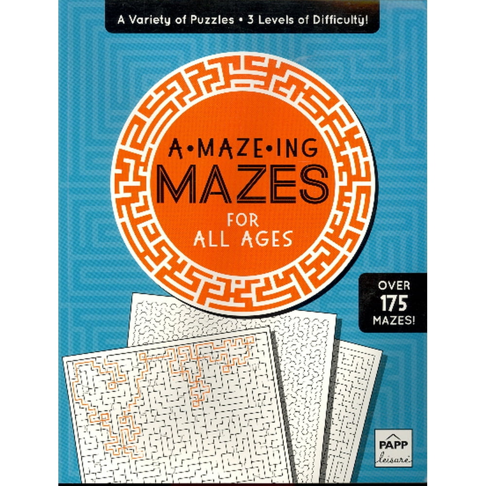 A-Maze-Ing Mazes for All Ages - Walmart.com - Walmart.com