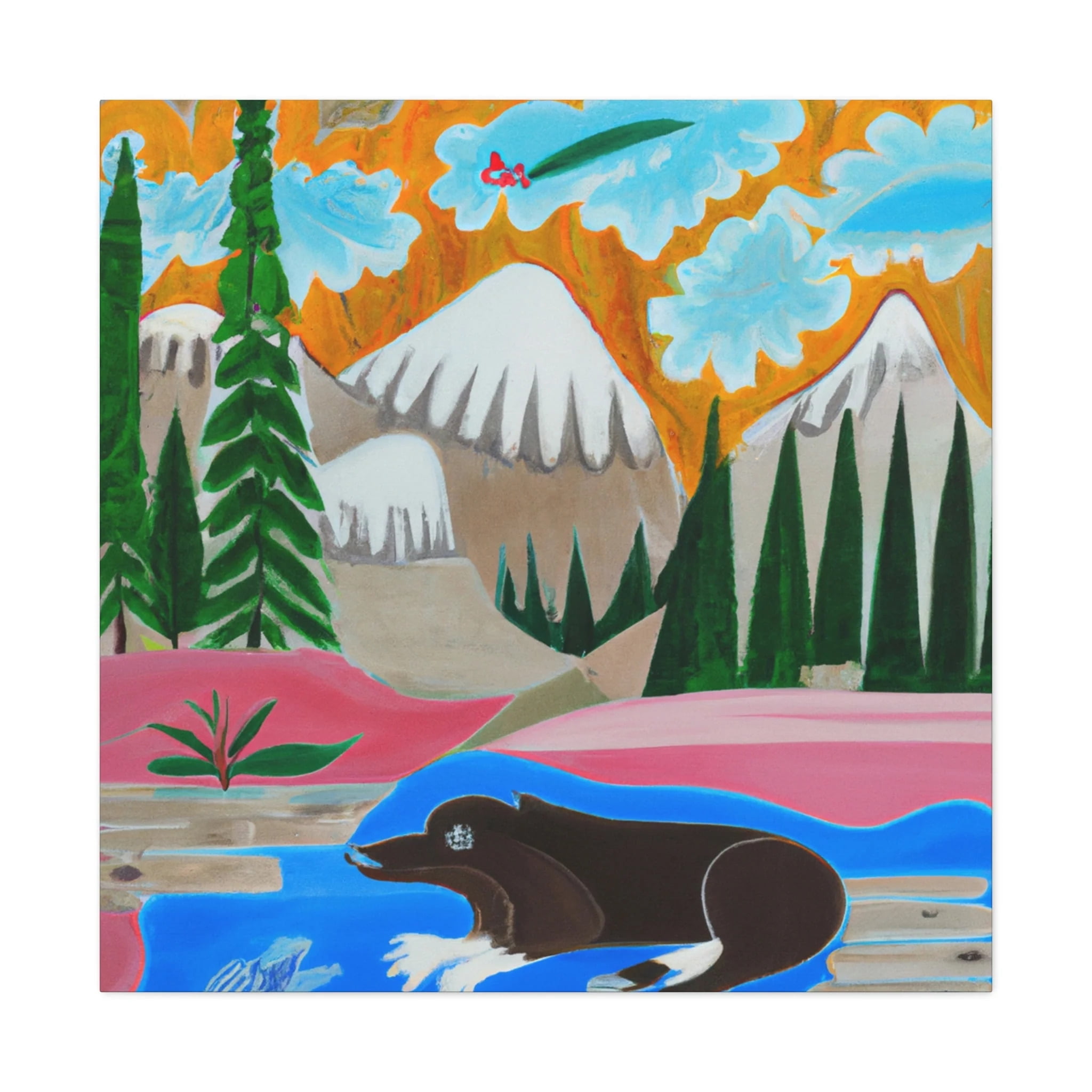 Beaver of the North - Canvas - Walmart.com