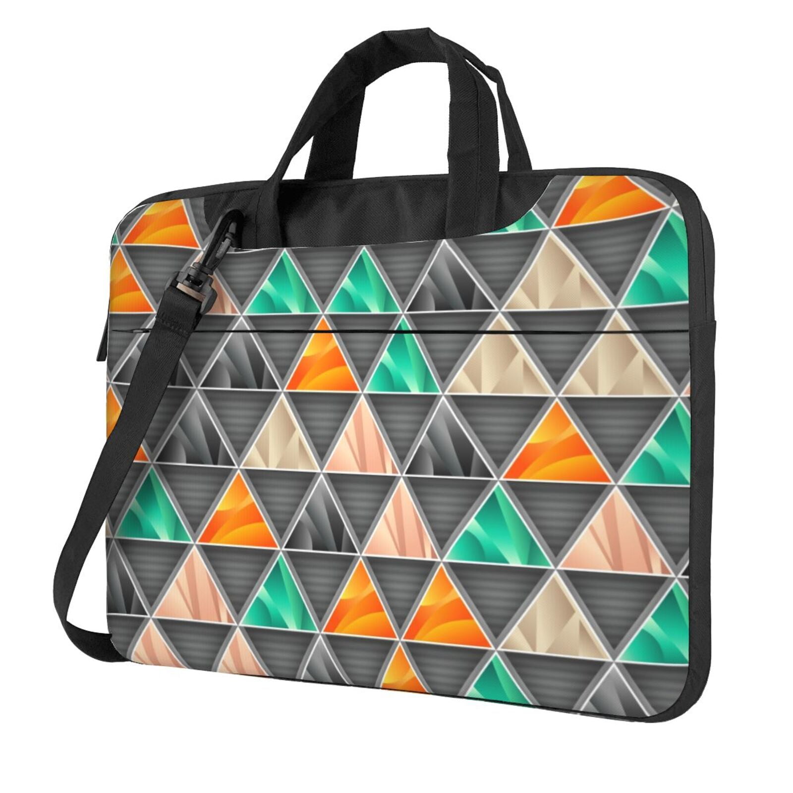 Triangle Abstraction Laptop Bag, 14 inch Laptop or Tablet, Business ...