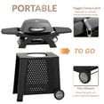 MASTER COOK Propane Gas Grill, Portable Tabletop Barbecue Grill with ...