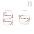 Koyal Wholesale Pink Roses Table Reserved Signs for Wedding Reception ...