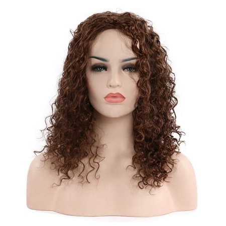 Special Design High Temperature Fiber Wigs Long Curled Hair Synthetic ...