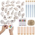 25PCS Oyster Shells for Crafts, 2.8"-3.9" Large Oyster Shells for Decor ...