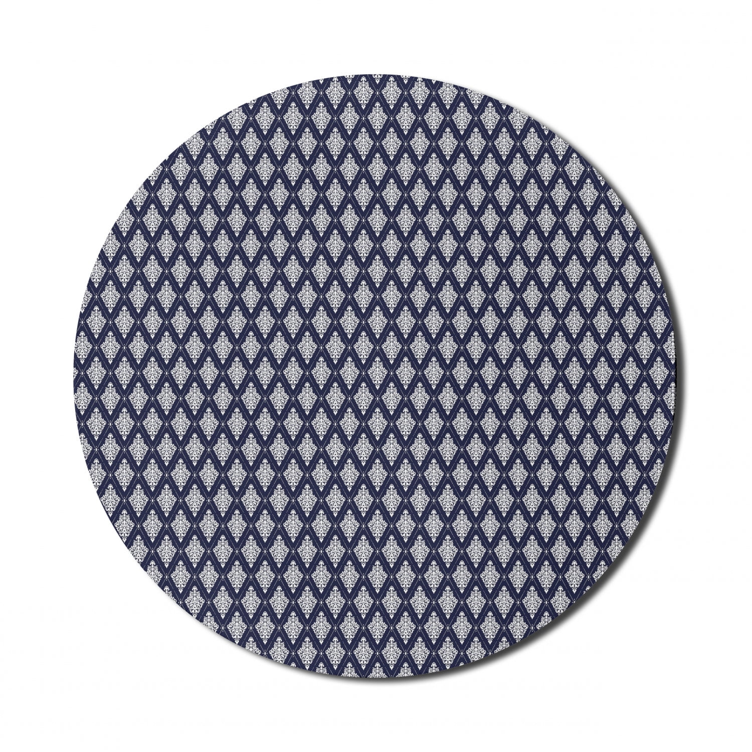 Boho Mouse Pad for Computers, Damask Inspired Pattern Vertical Oriental ...