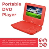 Ematic 7" Portable DVD Player with Matching Headphones and Bag ...