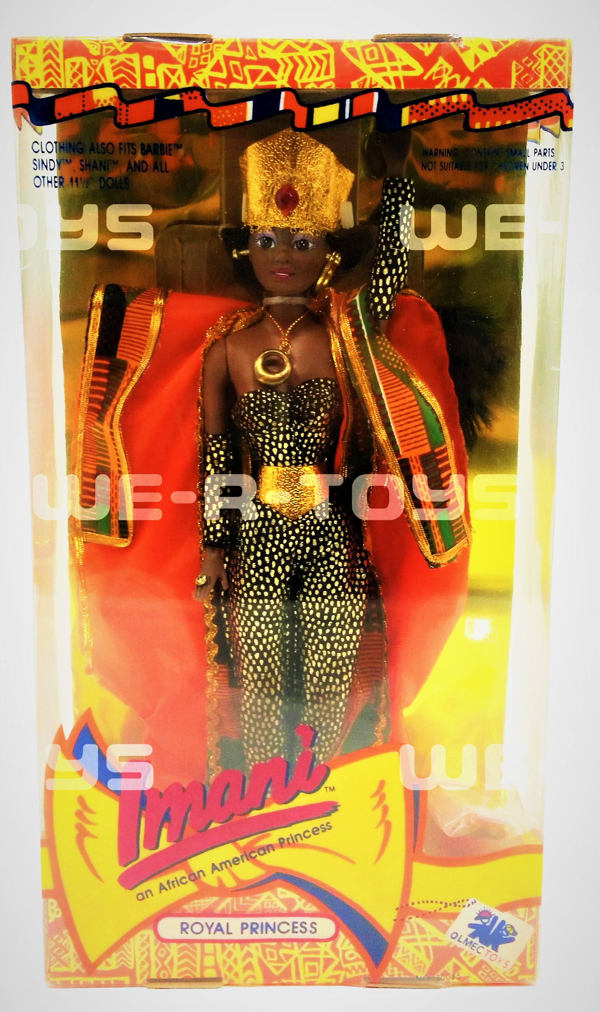 Royal Princess Imani An African American Princess Fashion Doll 1992 ...