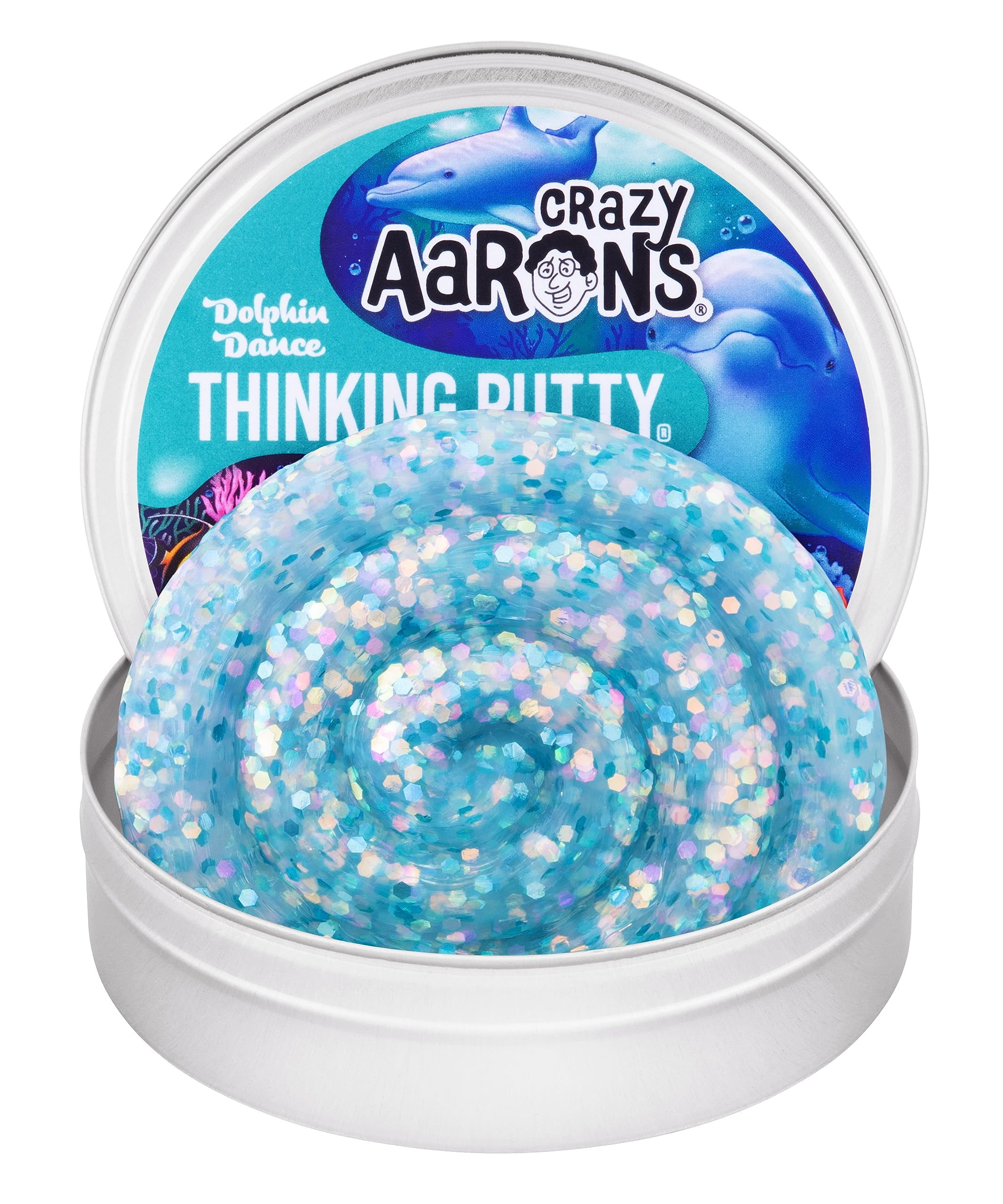 Masilla sensorial Crazy Aaron's Thinking Putty® Dolphin Dance | Walmart ...