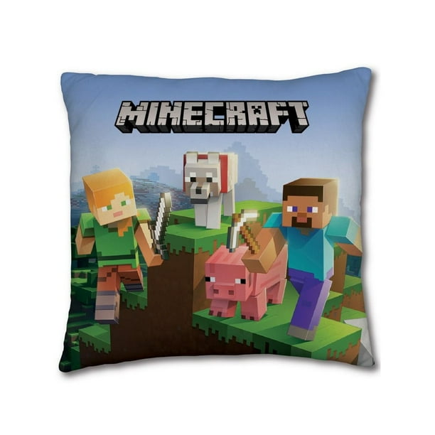 Minecraft Epic Reversible Square Filled Cushion - Walmart.ca