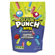 Barnett Mega Sour Raspberry Fizzy Flavor Candy Bombs 200g Pouch by ...