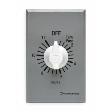 Woods 59104WD 208-277V 40A DPST Indoor 24-Hour Mechanical Time Switch ...