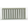 Air Vent 93805 16 x 8 in. Plastic Foundation Vent With Slider- Black ...