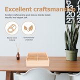ROSENICE Wooden Mobile Phone Storage Box Elegant Display Premium ...