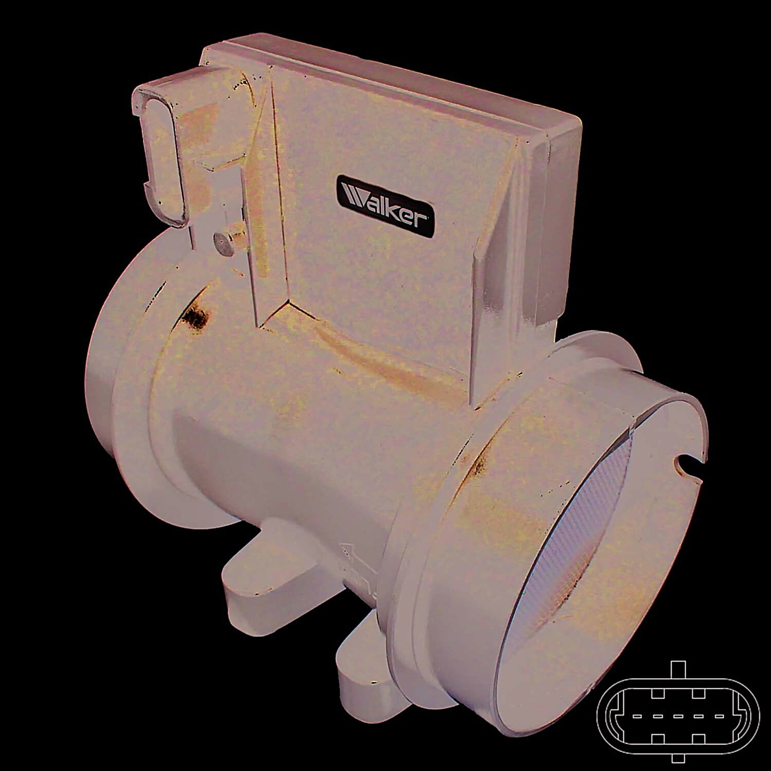 Sensor MAF Cutlass Supreme 1988 A 1989 Oldsmobile V6 2.8L WALKER ...