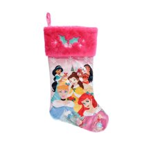 Pink DISNEY PRINCESS Christmas Stocking, 19", by Kurt Adler - Walmart.com
