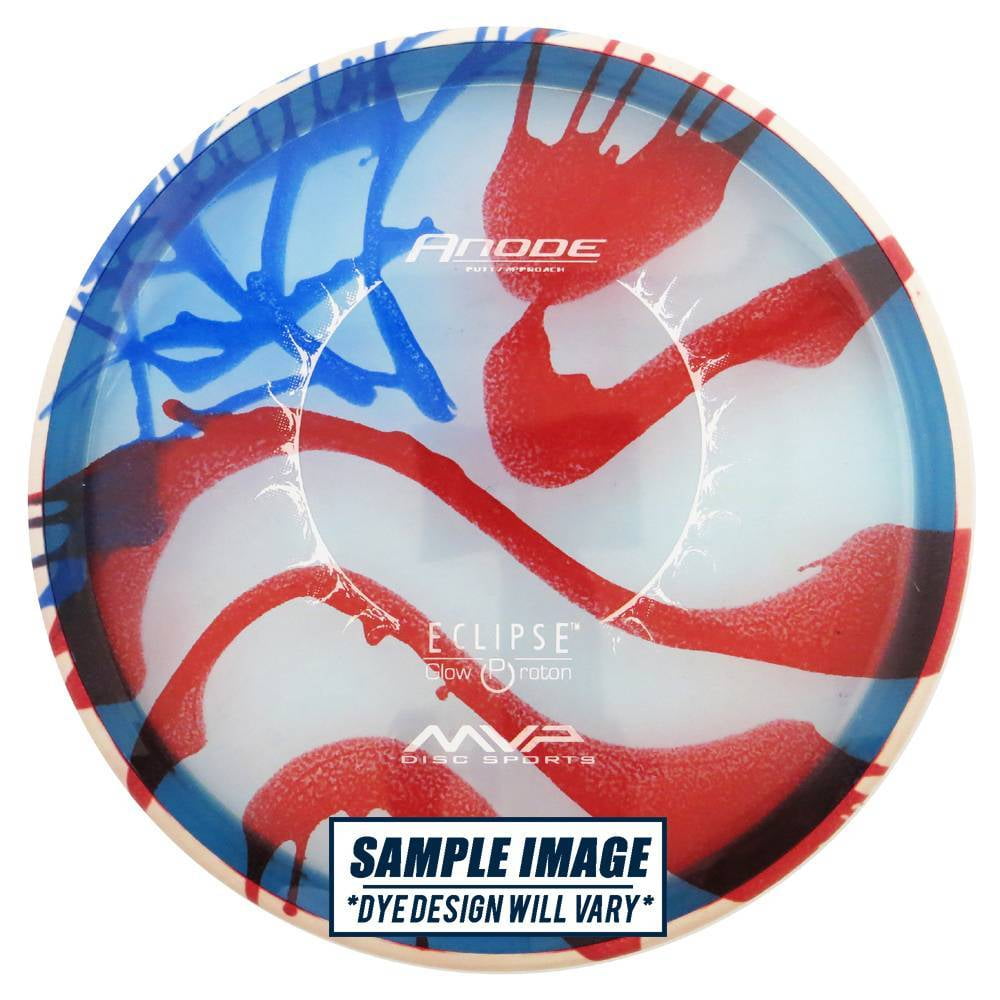 MVP Tie-Dye Eclipse Glow Proton Anode Putter Golf Disc - Walmart.com