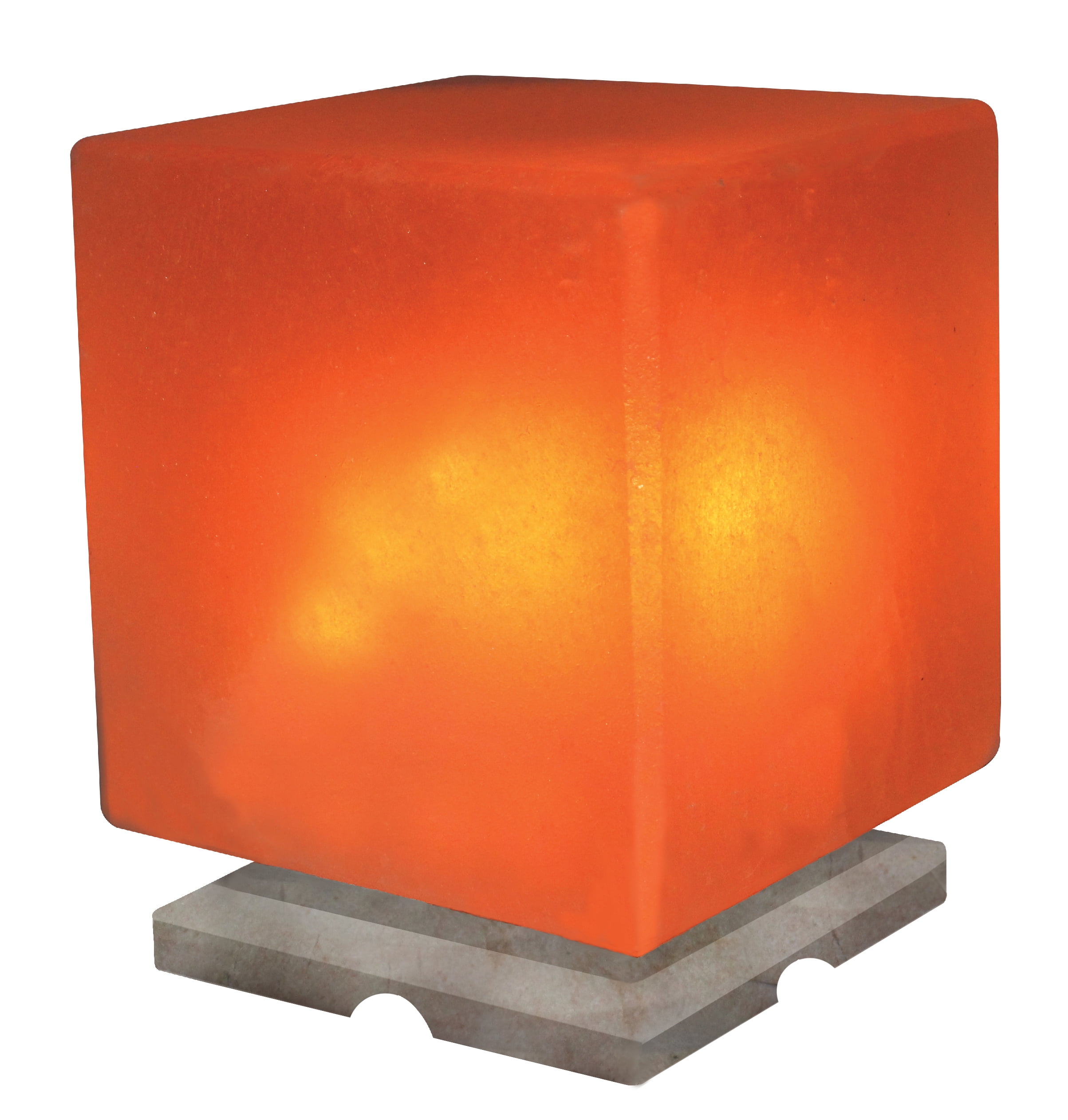 Indusclassic LGM-07 Cube Shape Himalayan Crystal Rock Salt Lamp With ...