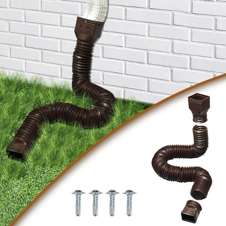 Extendable Downpipe, Downspout Extension Gutter Connector Downspout ...