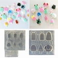 ANXPTIME Cute Cookie Molds Flexible Silicone Baking Accessories for Fun ...