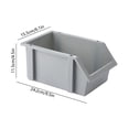 Orangide Stackable Storage Bins Open Front Tool Organizer Boxes for ...