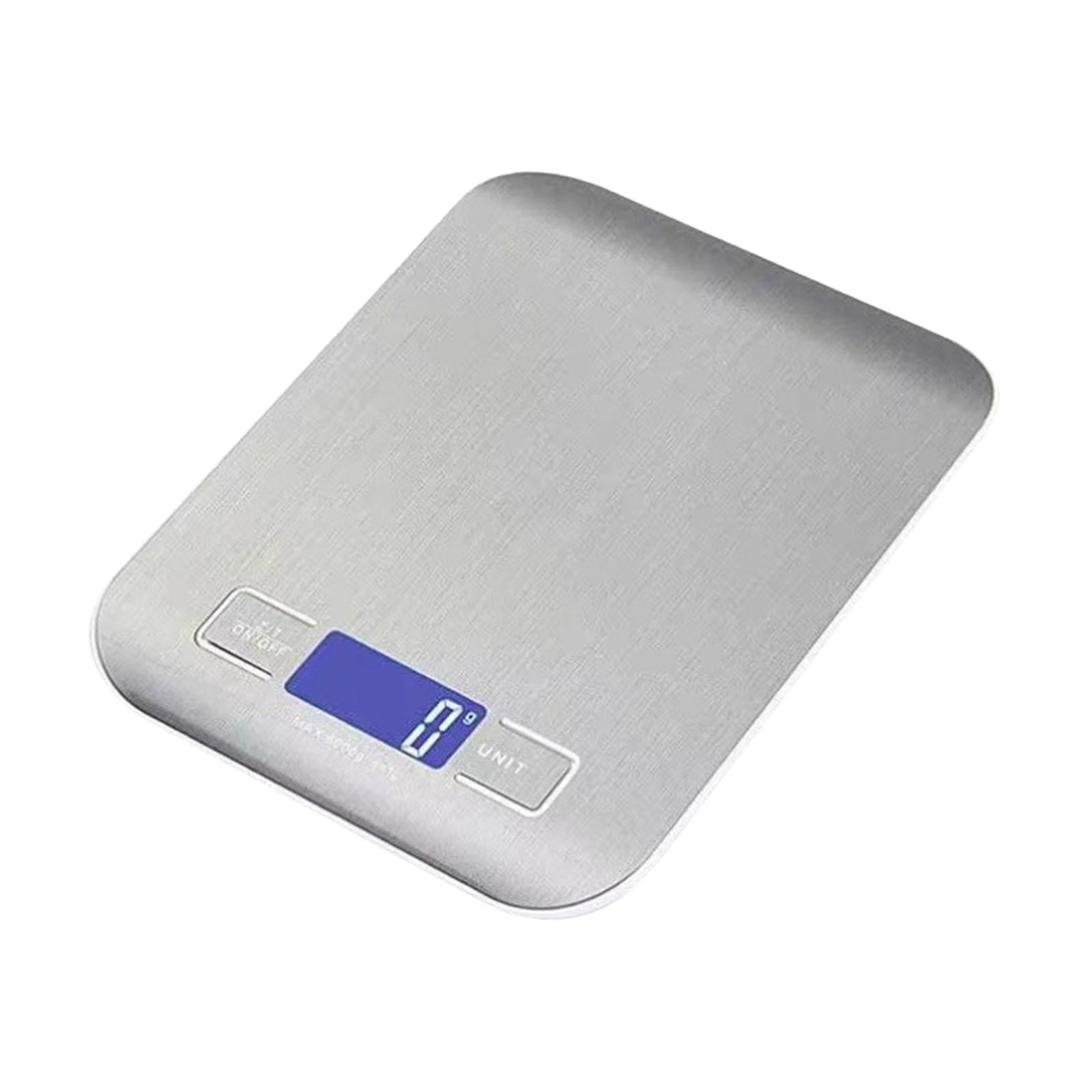 Báscula de cocina digital Gloria 1 G 5 kg de acero inoxidable fácil de ...