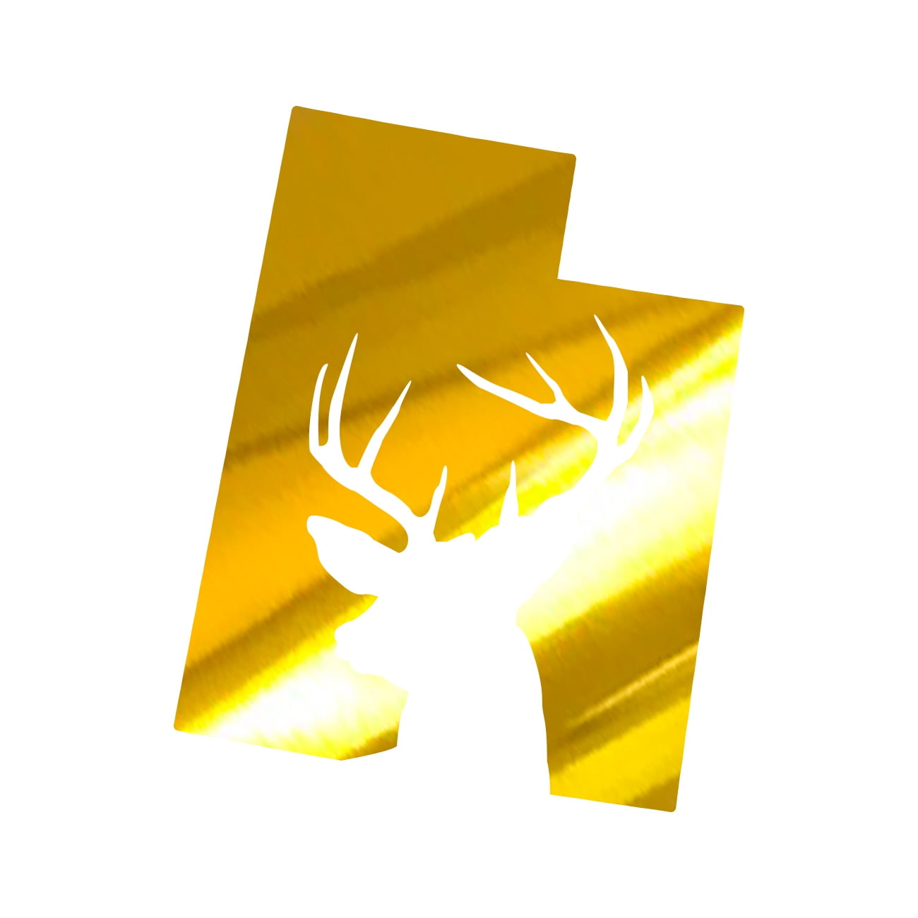 Utah Deer State Sticker Decal Die Cut - Self Adhesive Vinyl ...