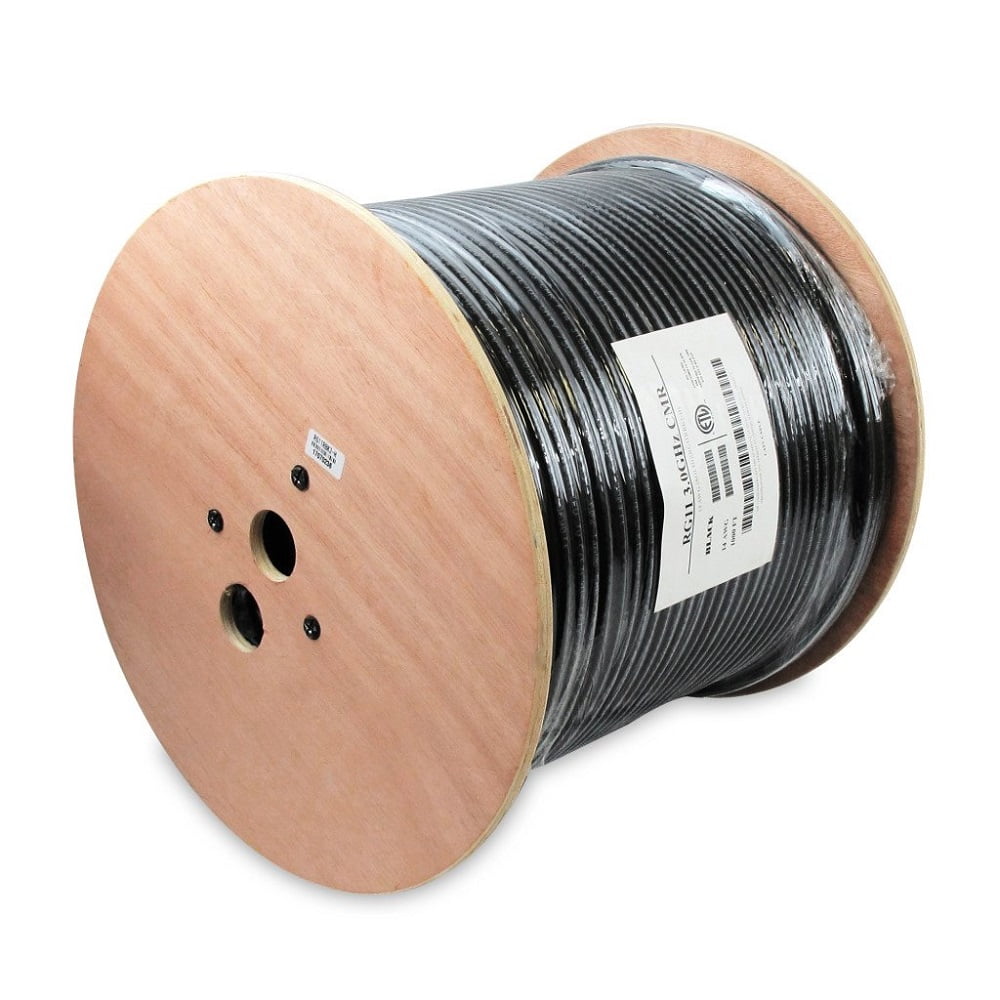 ACCL 1000Ft RG11 Coax Bulk Wire, CMR, 1 Pack - Walmart.com