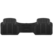 FH Group Diamond Pattern Floor Mats Leather For Car SUV Van Red w/ Gray ...