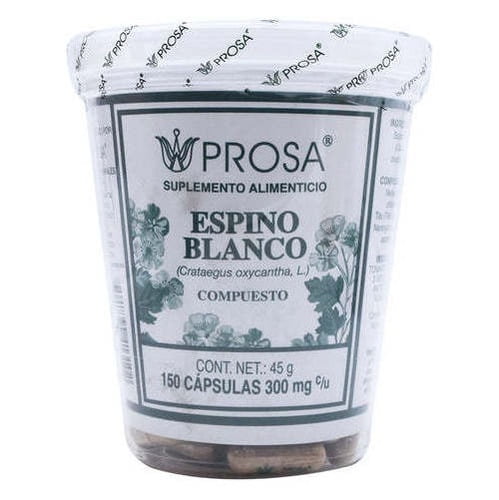 Espino Blanco 150 Capsulas Prosa | Bodega Aurrera en línea