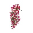 Artificial Wisteria Hanging Vine Garland Wall Decor Silk Flower Plant ...