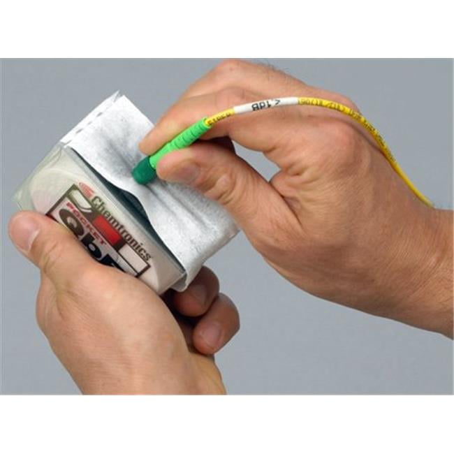 Chemtronics CHM-PQBE Pocket QbE Fiber Optic Cleaning Platform - Pack of 200 - Walmart.com