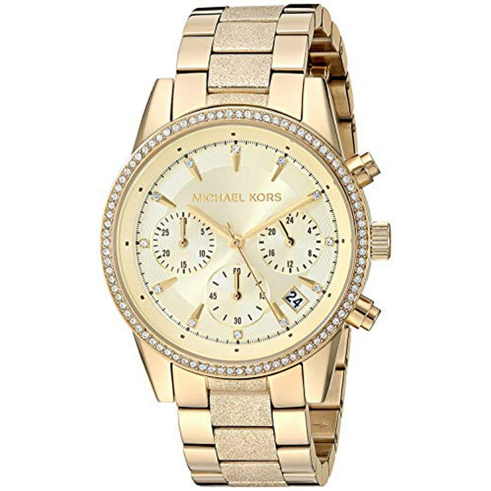 Michael Kors - Michael Kors Women's Ritz Analog-Quartz Watch with ...