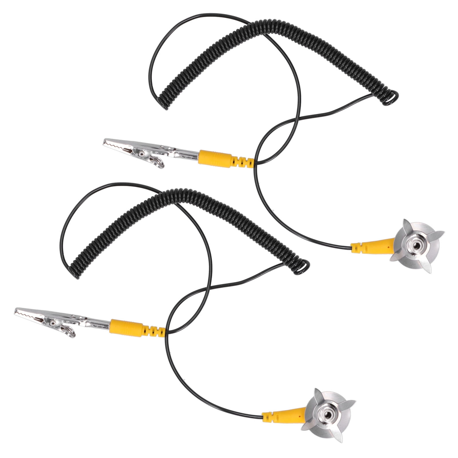 Cable antiestático, 10 piezas Cable de conexión a tierra Cable de ...