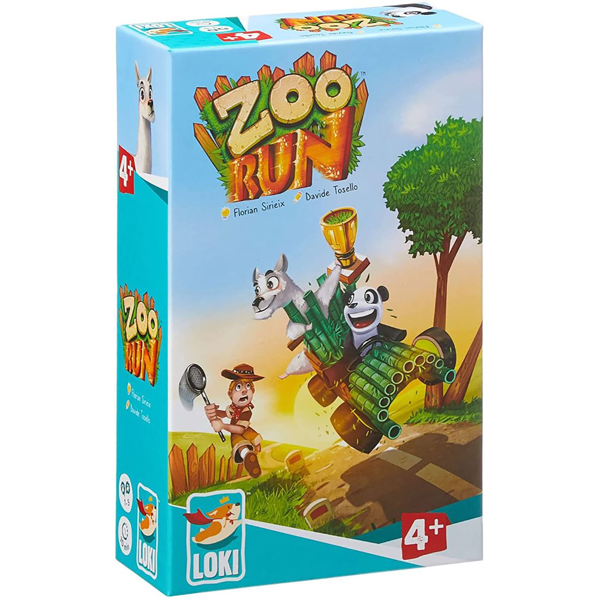Zoo Run - LOKI Childrens Card Placement Game, Ages 4+, 1-5 Players, 10 ...
