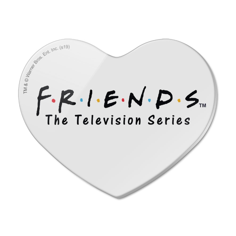 Friends Logo Heart Acrylic Fridge Refrigerator Magnet - Walmart.com