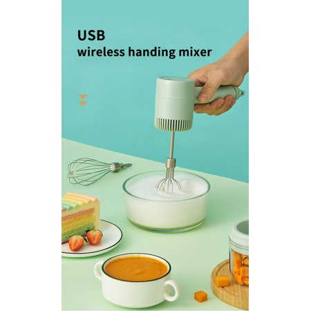 3 Speed Cordless Mini Mixer, Electric Food Mixer, Automatic Whisk Food ...