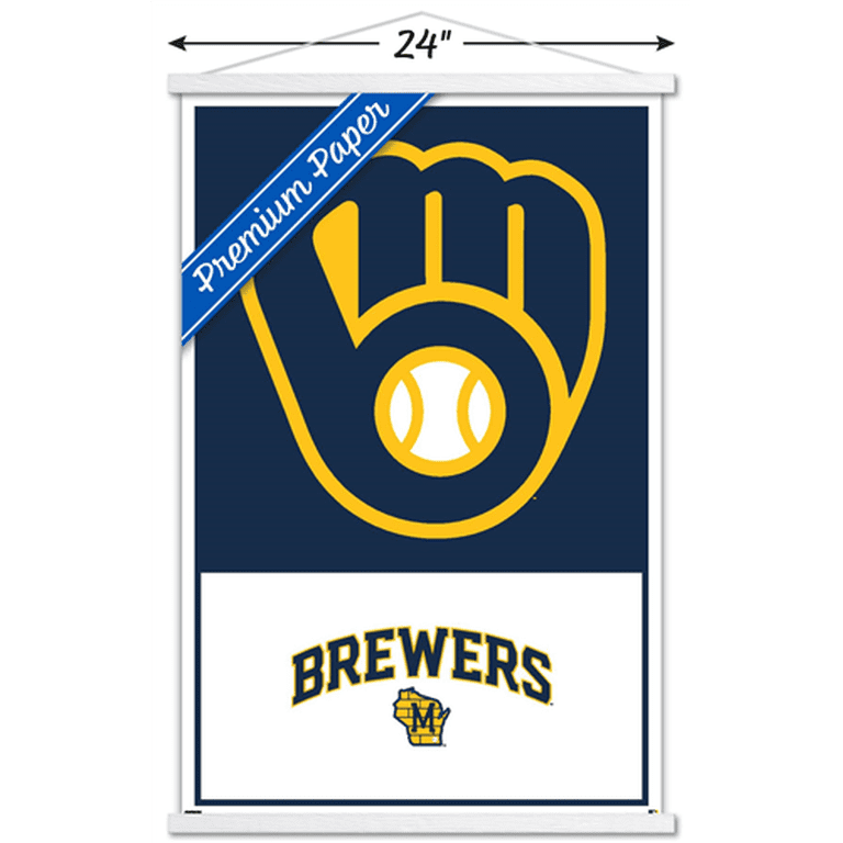 Mini Vinyl Decals FANMATS Milwaukee Brewers Mini Decal 12-Pack | 1-Inch ...
