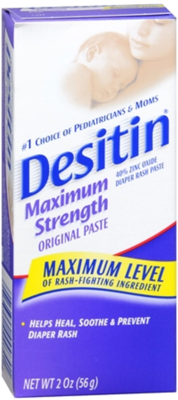DESITIN Maximum Strength Original Paste 2 oz (Pack of 2) - Walmart.com