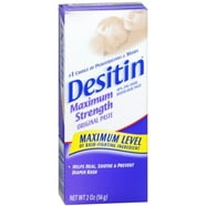 DESITIN Maximum Strength Original Paste 2 oz (Pack of 2) - Walmart.com
