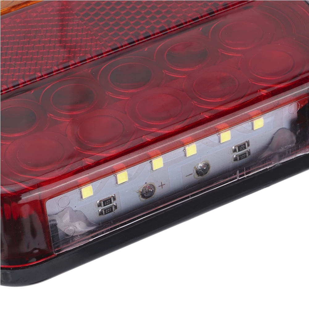 Luces de remolque, lámpara de luz 12V 26LED Luz LED Luz VLED Diseño revolucionario | Walmart en ...