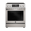 Midea 30-In Kitchen Slide-In Electric Range with Wi-Fi, Fan Convection ...